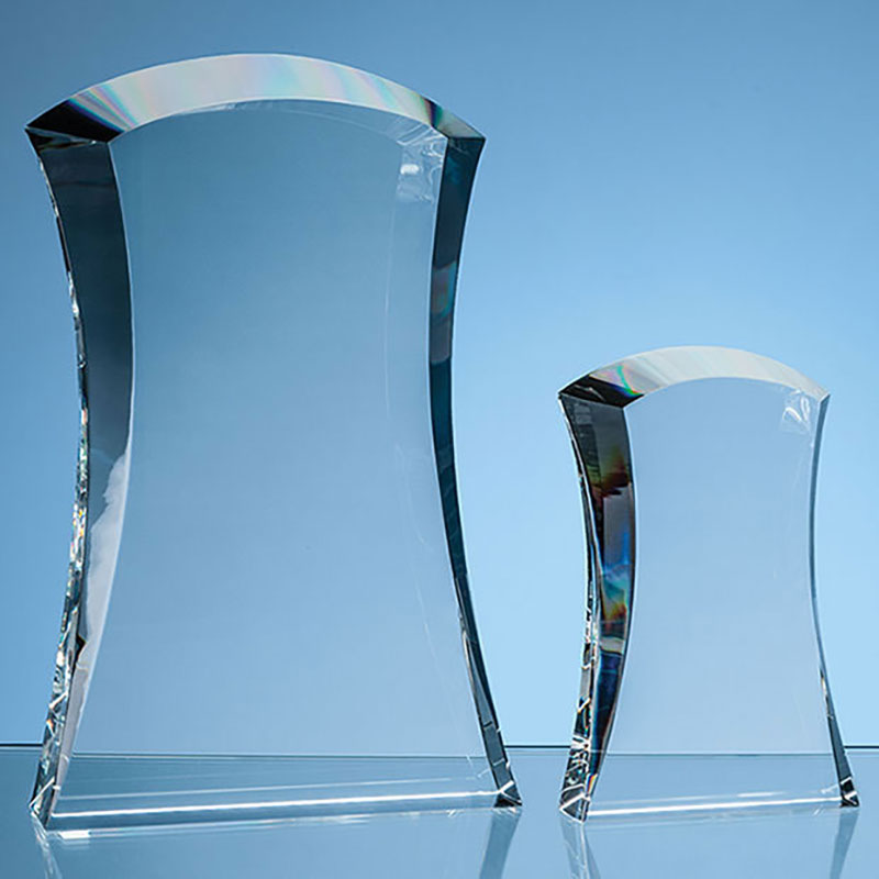 Optical Crystal Caledonian Arch Award 25.5cm